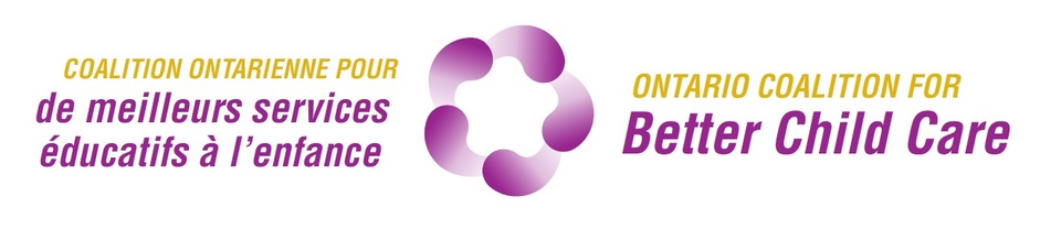 Ontario Coalition for Better Child Care | Ontario Teachers' Federation